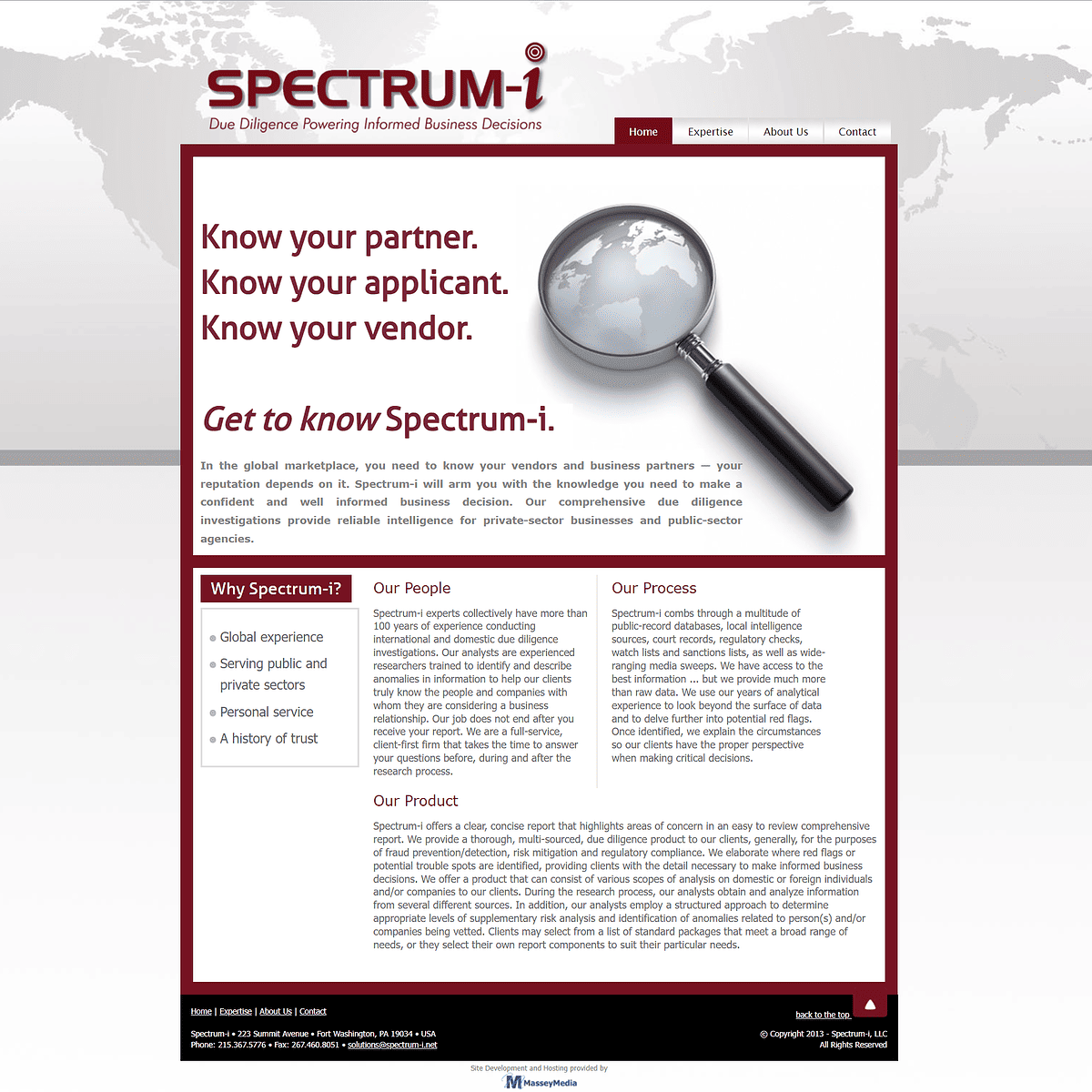 Spectrum-i - Website Design » MasseyMedia, Inc. - Website Design In ...